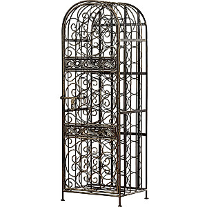 Wine Enthusiast Renaissance Wrought Iron Wine Jail