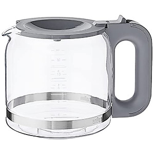 Braun BRSC007 Replacement Carafe for Braun 12- cup Glass Coffee Maker, White