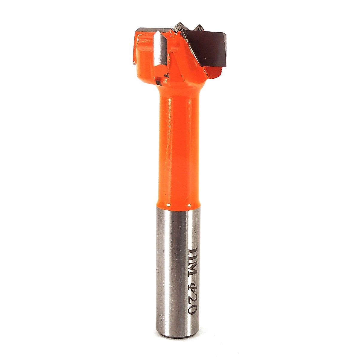 Whiteside Router Bits DH20-70LH Left Hand Rotation Hinge Boring Bit with Carbide Tipped 20mm Cutting Diameter and 70mm Overall Length