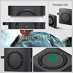 Spigen Classic Shuffle Designed for AirPods Pro 2nd Generation Case (USB-C/Lightening Cable) Retro Classic Design Airpods Pro 2 Case - Charcoal