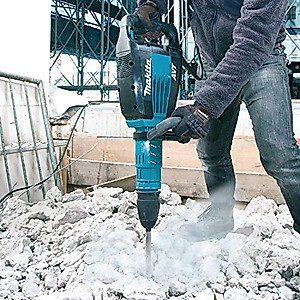 Makita HM1214C 27 lb. AVT® Demolition Hammer, accepts SDS-MAX bits , Teal