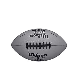 WILSON NFL MVP Football - Gray, Junior (Age 9-12)