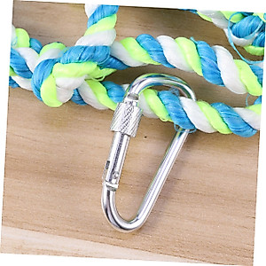 balacoo 2pcs Toys for Hamsters Hamster Toys Small Animal Activity Toy Rat Climbing Rope Net Rat Toys for Pet Rats Ferret Hammock Parrot Toys Parrot Climbing Net to Climb The Swing Ferrets