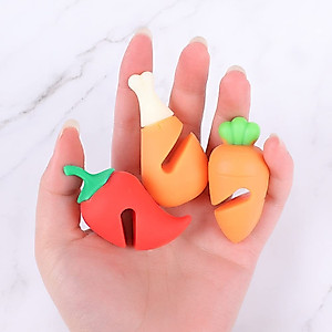 Pot Lid Lifts, Silicone Pot Lid Holder Anti-spill Rack Heat-resistant Anti-Overflow Stoppers Pot Cover Lifter Holder Durable Kitchen Gadgets,Anti-Overflow Kitchen Gadgets