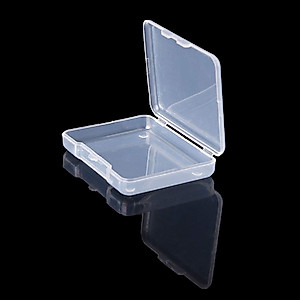 ljhnba Rectangular Plastic Transparent Storage Box Collection Container Organizer Storage Box Bottle Basket Rack Tank Airtight Glass Dispenser