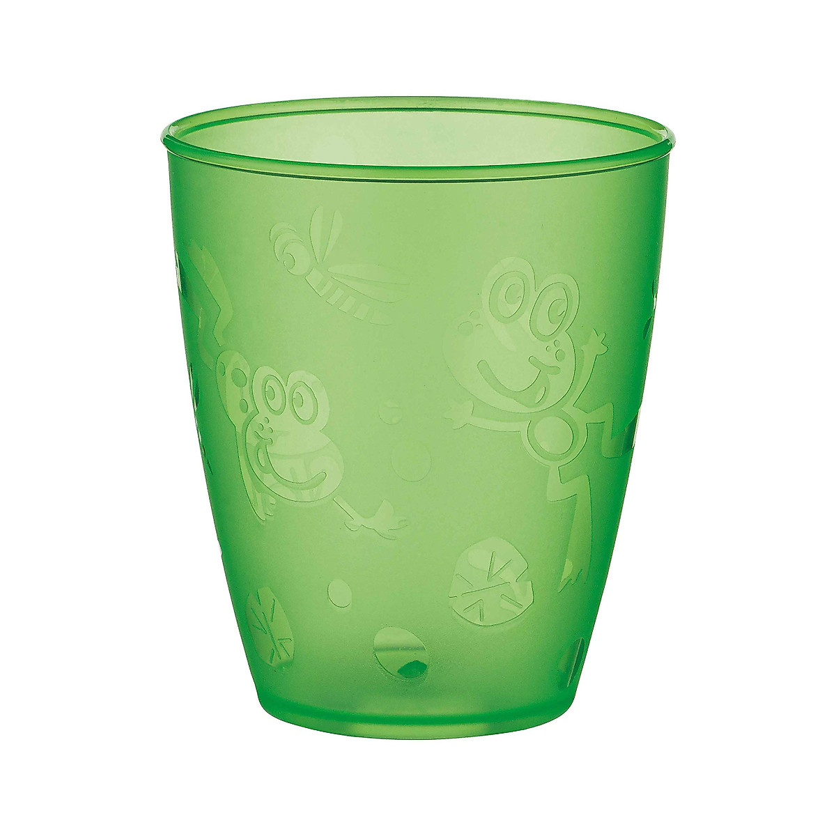 Nuby Plastic Fun Drinking Tumblers, Colors May Vary, 10 Oz, 4 Count