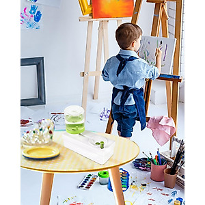 JEChrochen New Paint Brush Cleaner Tools, Brush Rinser Cup Painting Running Water Circulation Art Supplies for Acrylic, Watercolor and Water Based Creative Gift for Adults Artist Beginners Kids