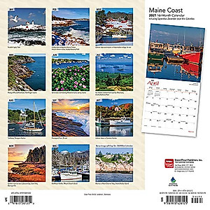 Maine Coast 2021 Calendar