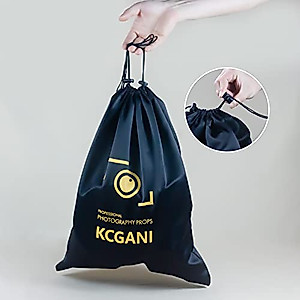 Kcgani Ladder Combination Photography Background Props, Geometric Cube Photoshoot Set, Stereo Hard Foam Decorative Backdrop, Posing Ornaments for Lipstick, Jewelry, Perfume, Makeup Tools (White)