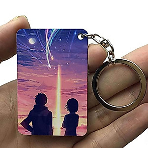 1.6×2.4ich Personalized Custom Keychain Print Logo Photo Picture Key Chains Holder 4×6cm