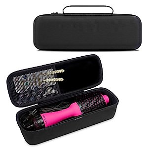 HESPLUS Storage Travel Case for Revlon 1.0/ PLUS 2.0 One-Step Hair Dryer & Volumizer Hot Air Brush Styler, Portable Hard Carrying Case for Revlon, Hot Tools,OMOteam Air Brush Blow Dryer (CASE ONLY!)