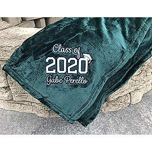 The Crafty Engineer Custom Senior 2023 Gift Sherpa Throw Blanket