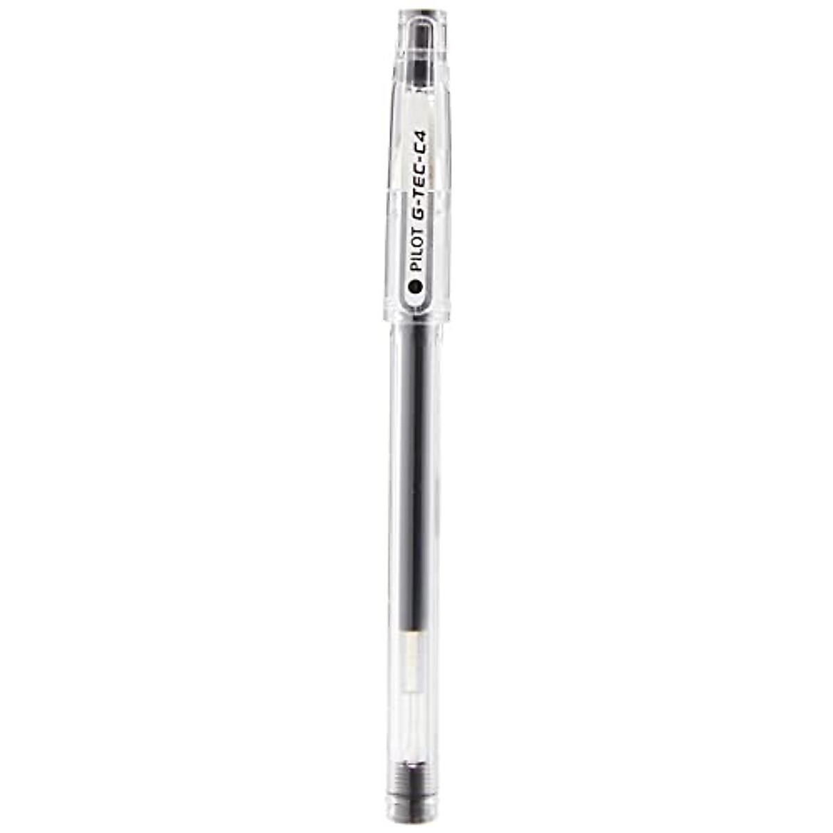 PILOT G-Tec-C Gel Ink Rolling Ball Pens, Ultra Fine Point (0.4mm), Black Ink, 12-Pack (35491)