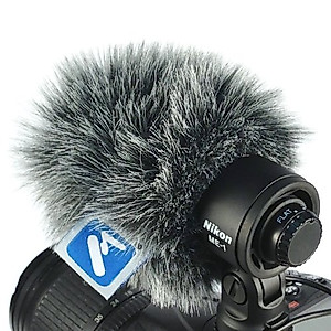 Micover Slipover Windscreen for Nikon ME-1 (Stereo Microphone)
