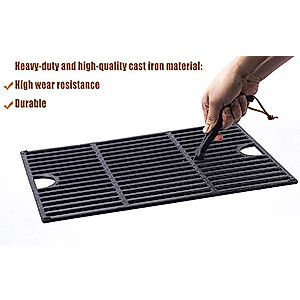 Universal Grate Mover Replacement Parts for Big Green Egg BBQ Grate Lifter, Char-Griller, Weber Grill Grate Lifter Tool, Pit Boss, Primo Vision Louisiana Grills, for Most Charcoal Grills & Gas Grills
