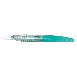 Medline Disposable Scalpels, Stainless Steel Blade, Sterile, No. 15, Box of 10 Each