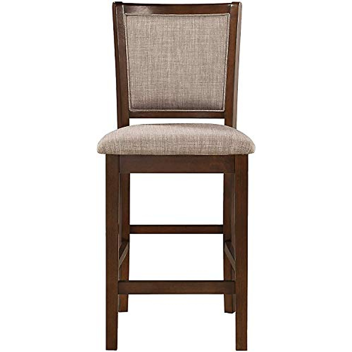 New Classic Furniture Amy 5-Piece Counter Dining Table Set, Cherry