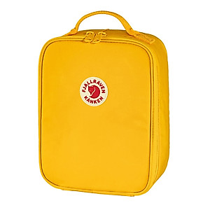 Fjallraven Kanken Mini Cooler Bag - Heavy Duty Eco S, Inside Zippered Pocket, Top Handle, and SidewaysWarm Yellow One Size One Size