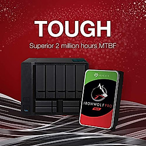 Seagate IronWolf Pro ST16000NE000 16 TB Hard Drive - 3.5" Internal - SATA (SATA/600) (Renewed)