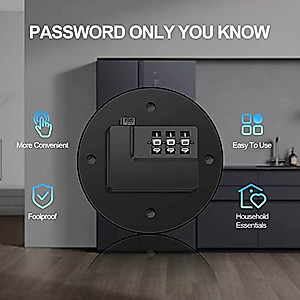2 Pcs Fridge Lock, Refrigerator Lock, Secure Your Fridge with Our Combination Lock!, no Keys Needed! This Pantry Lock Works on fridges, freezers, cabinets, Drawers, and Even Toilet Seats.