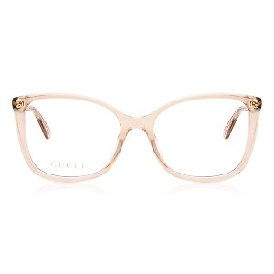 Gucci GG0026O 013 Nude Cat-Eye Women's Eyeglasses