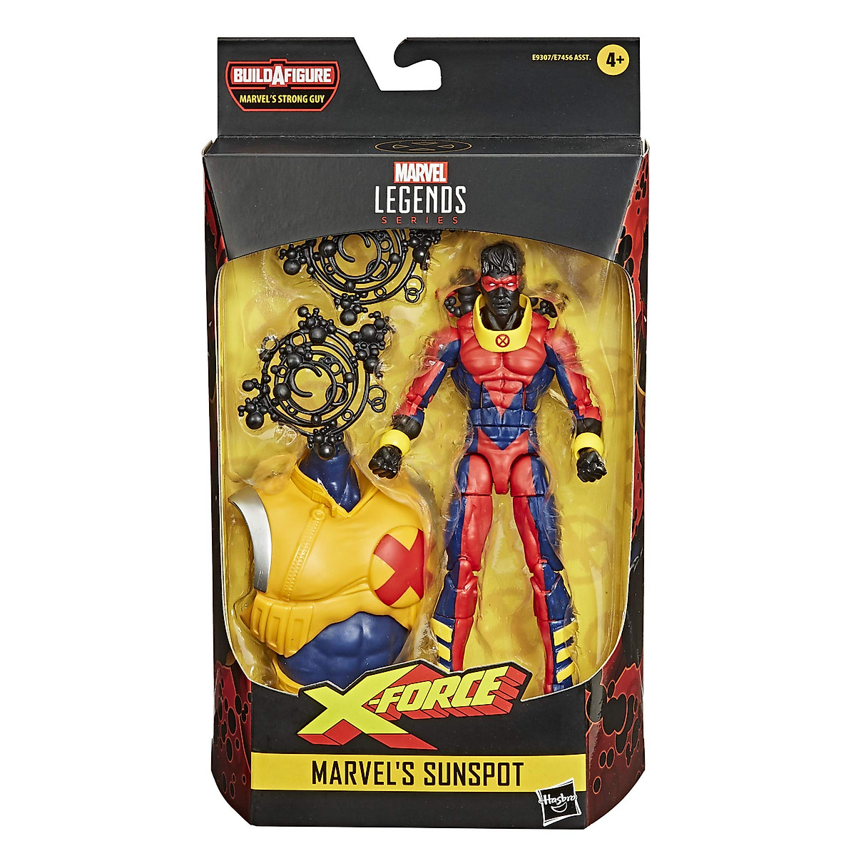 Marvel Hasbro Legends Series Collection 6-inch Sunspot Action Figure Toy Premium Design and 2 Accessories