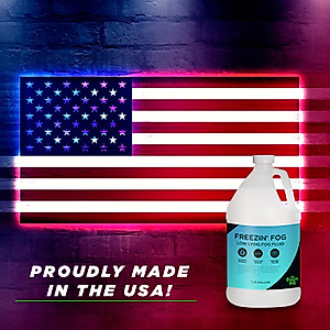Froggy's Fog Freezin Fog, Low-Lying Ground Fog Fluid for Professional and Home Haunters, Theatrical Effects, and More, 1 Gallon