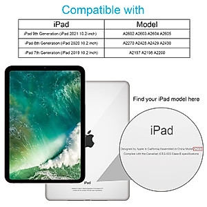 WESADN for iPad 10.2 Case for iPad 9th 8th 7th Generation Case with Kickstand Silicone Fidget Bubble Case for Girls Kids Cute Rainbow Pop Protective Holder Tablet Cover for iPad 2021 2020 2019