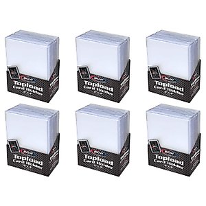 BCW 3x4 Topload Card Holder - Standard - 150ct | Rigid PVC Trading Card Protection for Baseball Cards, Football Cards, and Trading Cards Like Pokémon and MTG | Holds Cards Up to 20pts