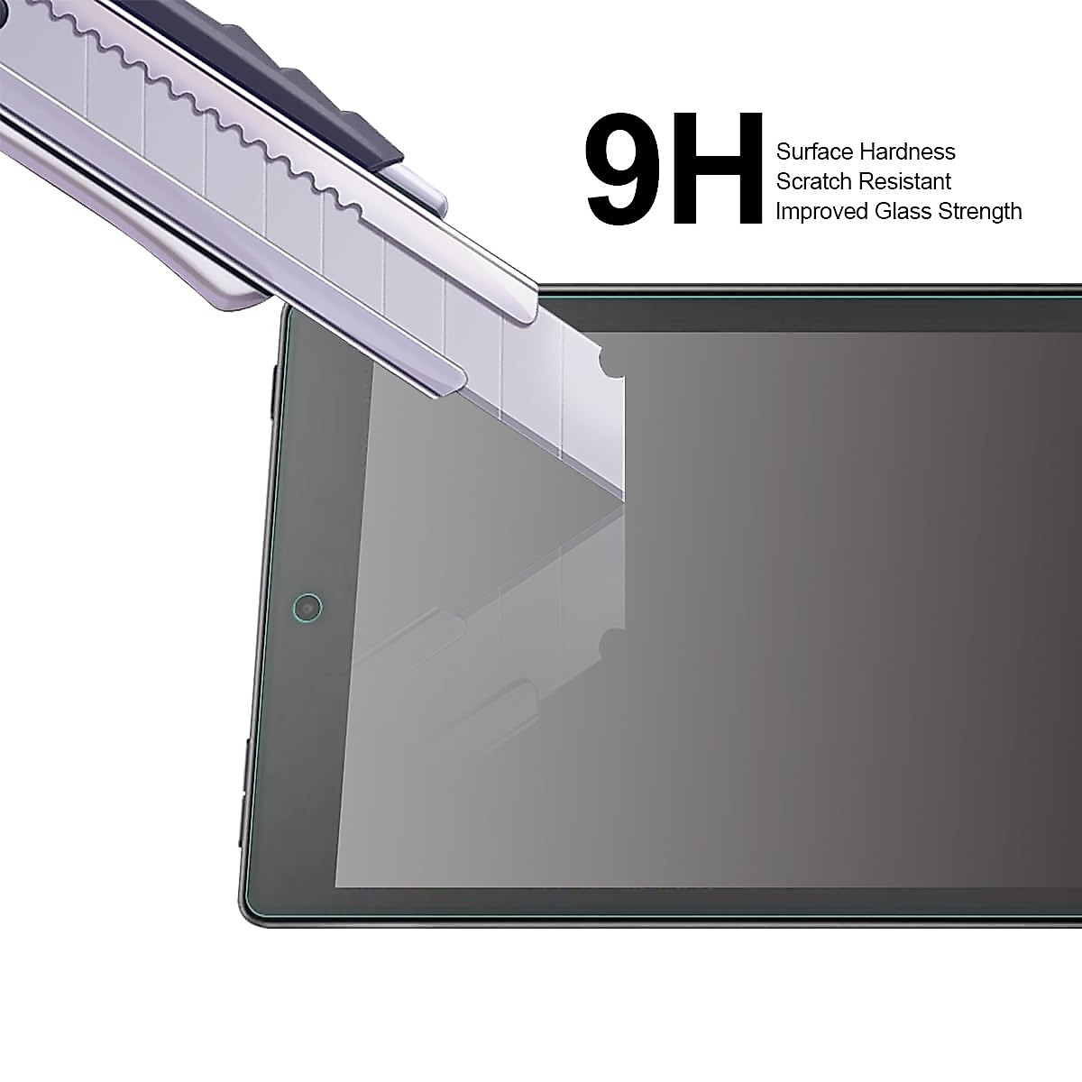 Supershieldz (2 Pack) Designed for Fire HD 8 and Fire HD 8 Kids Edition Tablet (8th and 7th Generation Only, 2018 and 2017 Release) Tempered Glass Screen Protector Anti Scratch, Bubble Free