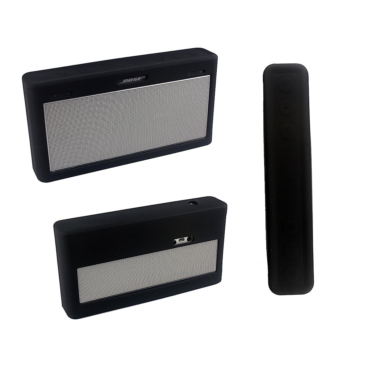 Portable Durable Silicone Protective Cover for Bose Soundlink 3 Bluetooth Wireless Speaker (Speaker is not Included)