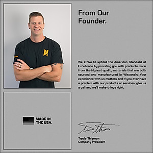 Hold Up Displays Bow Hanger, Compound Bow Wall Mount, Safely Stores and Vertically Displays Two Bows, Made in USA