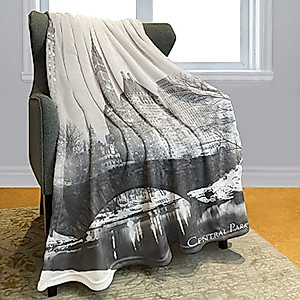 HommomH 50" x 80" Blanket Throw Comfort Thin Soft Air Conditioning NYC - Central Park, 1961