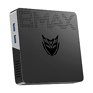 Mini PC Intel Celeron N3350(up to 2.4GHz) Windows 10 6GB RAM/64GB eMMC HDMI/VGA Port Support M.2_SATA_2280 SSD 4K HD Gigabit Ethernet 2.4G/5.0G Dual WiFi BT4.2 Micro PC