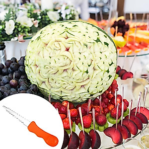 Christmas Pumpkin Carving Knife Halloween Pumpkin Carving Tools Stainless Steel Convenient Cutting Fruit Engrave for Clay Carving Family Party Xmas