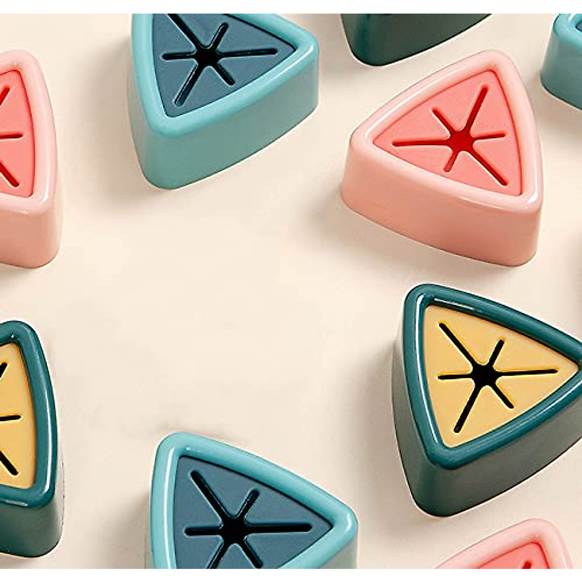 WOIWO 3 PCS Kitchen Creative Towel Rack No-Punched Storage Hook Kitchen Wiper Plug Hanging Rack Hand Towel Washing Towel Storage Rack