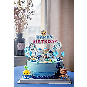 Blue Number 3 Candles and Star Heart Candles 2.76 inch Number Candles for Birthday Cakes 3D Diamond Shaped for Cake Decorations(Blue Candle 3)