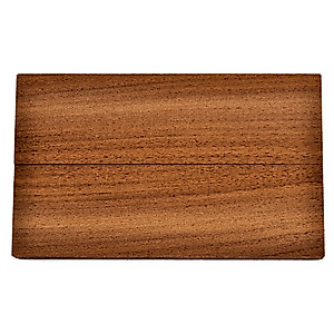 Western Walnut Wood Knife Handle BLOCK (Each Piece is Unique) 5" x 1-1/2" x 1-1/2"