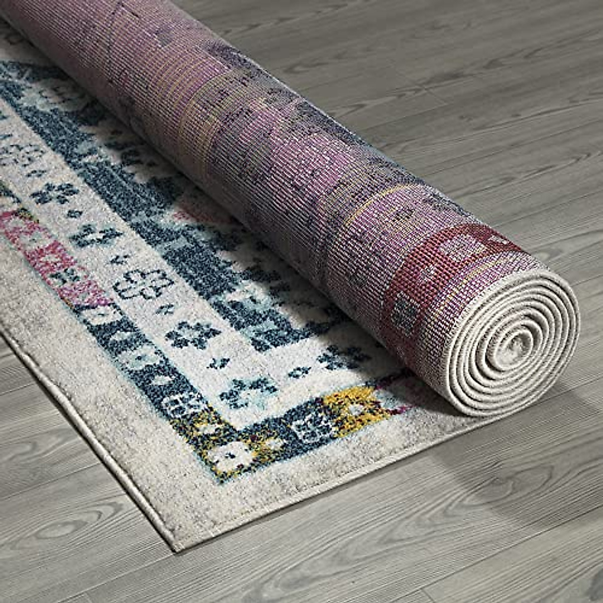 Signature Loom Natalie Oriental Area Rugs, 8x10 - Persian Area Rugs for Living Room - Gorgeous Turkish Carpets and Rugs for Bedroom - Kashan/Heriz/Kirman/Tabriz/Turkish