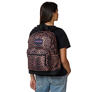 JanSport Right Pack Backpack - School, Travel, Work, or Laptop Bookbag with Leather Bottom, Hydrangea