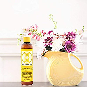 OMM Collection Hair Repairing Deep Conditioner For Dry & Damaged Hair. Prevents Hair Loss & thinning. Natural thickening hair detangler Conditioner For Curly - Unisex. 8 Oz