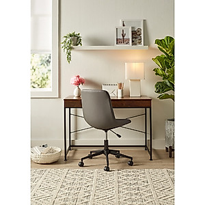 Realspace® 44"W Valdi Computer Desk, Brown