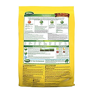 Scotts Turf Builder Weed and Feed 3; Covers up to 5,000 Sq. Ft., Fertilizer, 14.29 lbs.