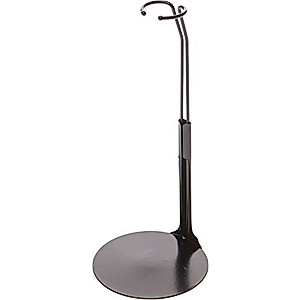 Kaiser Doll Stand 2275 - Black Doll Stand for 11" to 12" Small-Waisted Fashion Dolls, 3-Pack