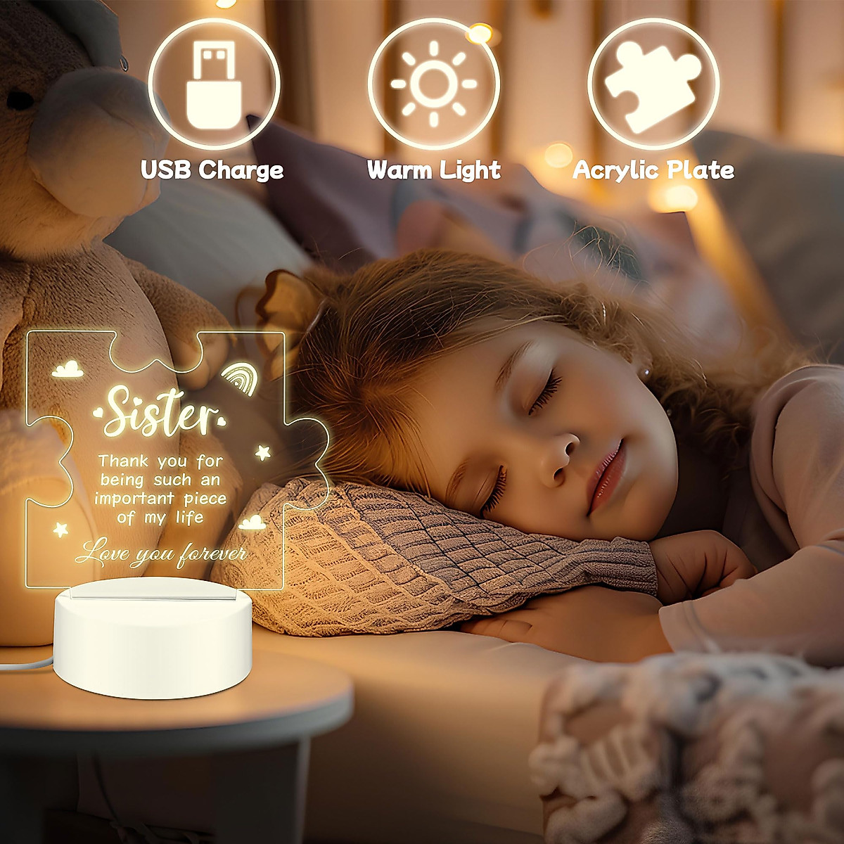 POMINEL Big Sister Gift, New Promoted to Big Sister Gifts for Girls