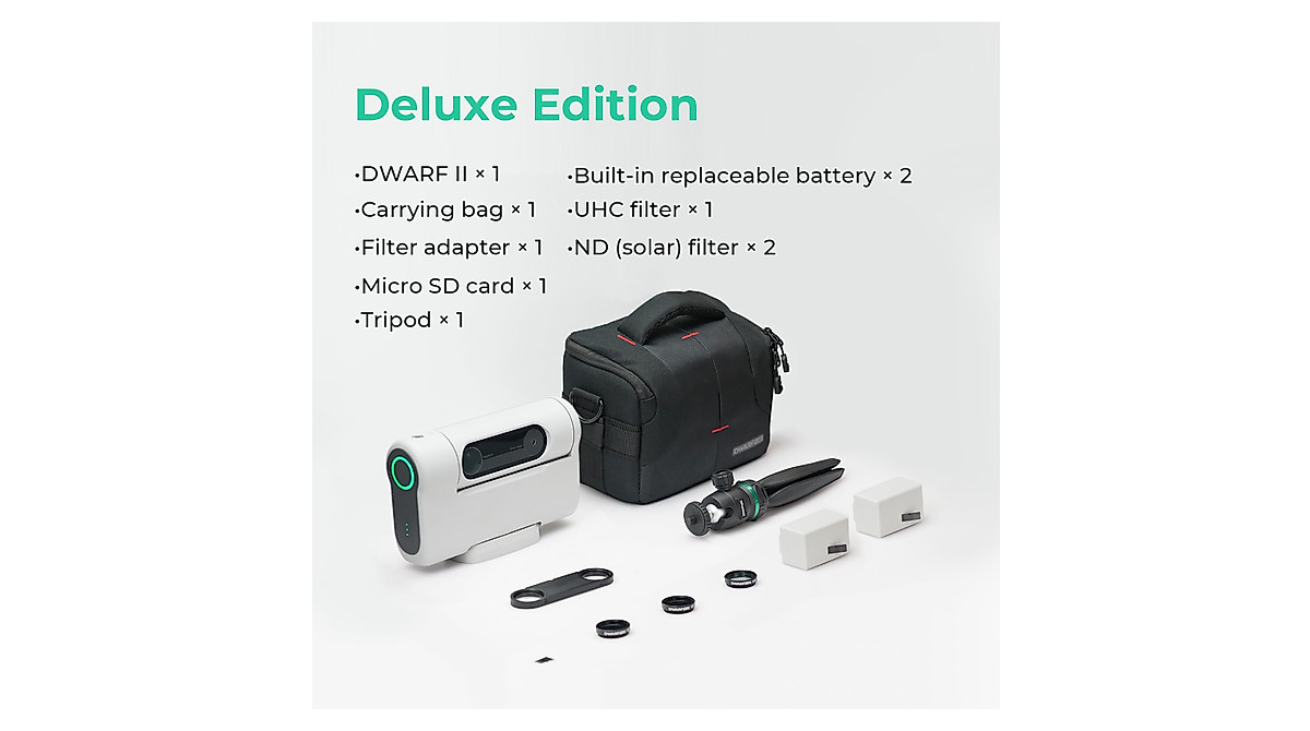 DWARFLAB Dwarf II Smart Digital Telescope – Portable & Advanced for All