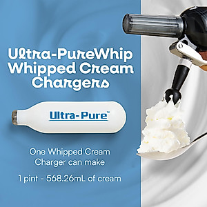 Creamright Ultra-Purewhip 50-Pack N2O Whipped Cream Chargers