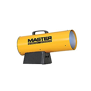 Master Portable Gas Torpedo HeatrLP,400 cfm, Yellow/Red (MH-150V-GFA-A)