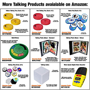 Talking Products, PIR Infrared Motion Sensor, Pro Edition with Multi-Track Playback. Download Your own Custom MP3 Sound Files to Play Speech, Music or Sound Effects