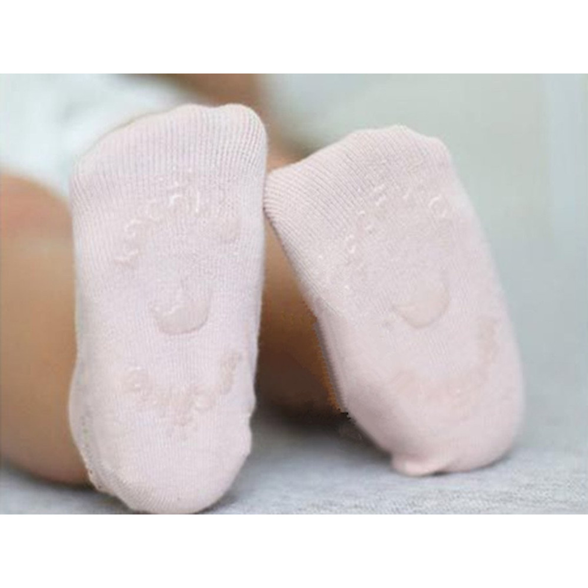 BEHELE Baby Girl Socks with Grips Lace Non-skid Toddler Socks Newborn Infants Anti Slip Skid Princess Mary Jane Dress Socks 0-3T 5 Pairs (S(3-12month))